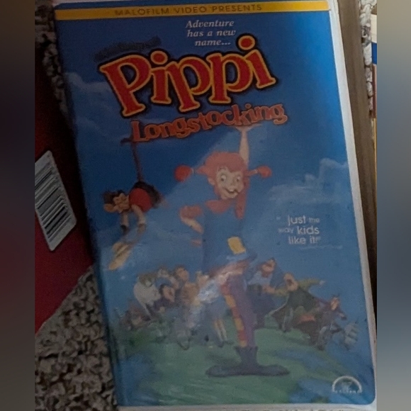 Vintage | Media | Vintage Pippi Longstocking Vhs | Poshmark
